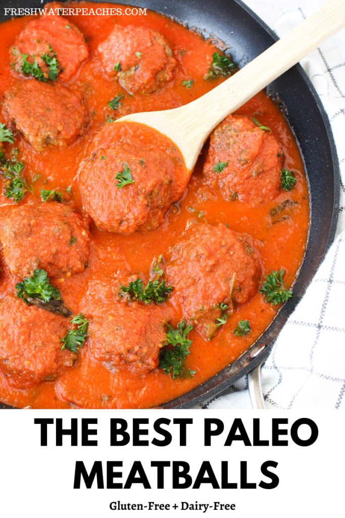 The Best Paleo Meatballs - Fresh Water Peaches